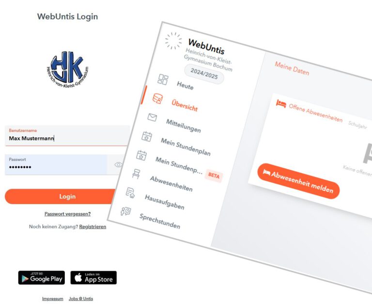 WebUntis - Heinrich-von-Kleist-Gymnasium